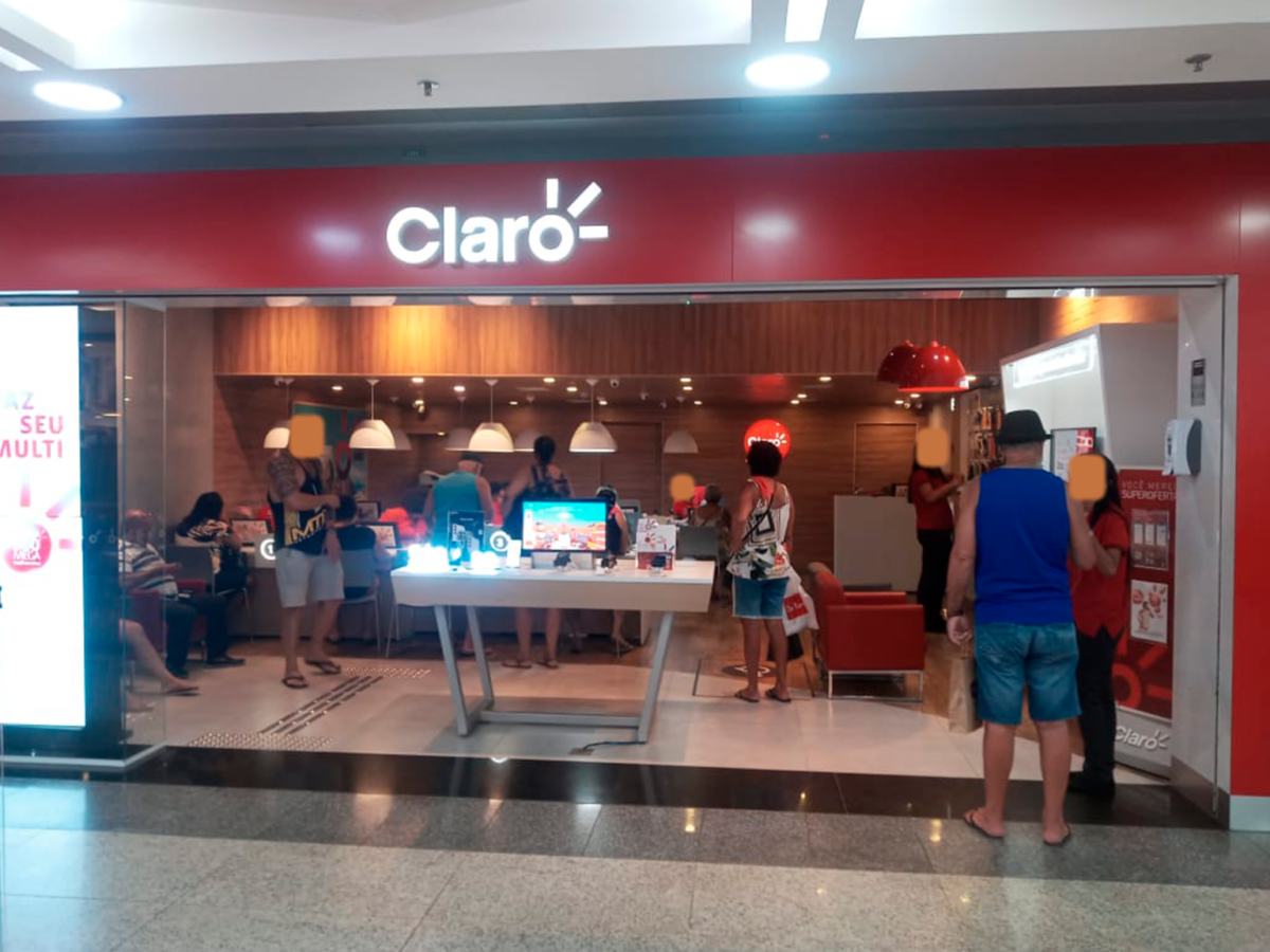 Loja Claro Passeio Shopping » Ponto Certo Celular